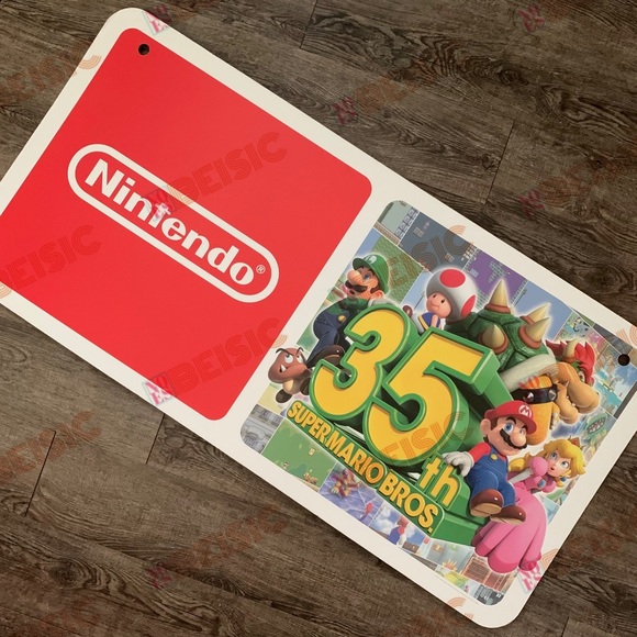 Nintendo | Other | Nintendo Super Mario Bros 35th Anniversary Giant ...